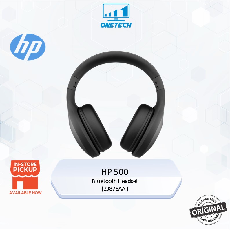 HP Bluetooth Headset 500 - 2J875AA ( Noise Isolation / Bluetooth 5 ...