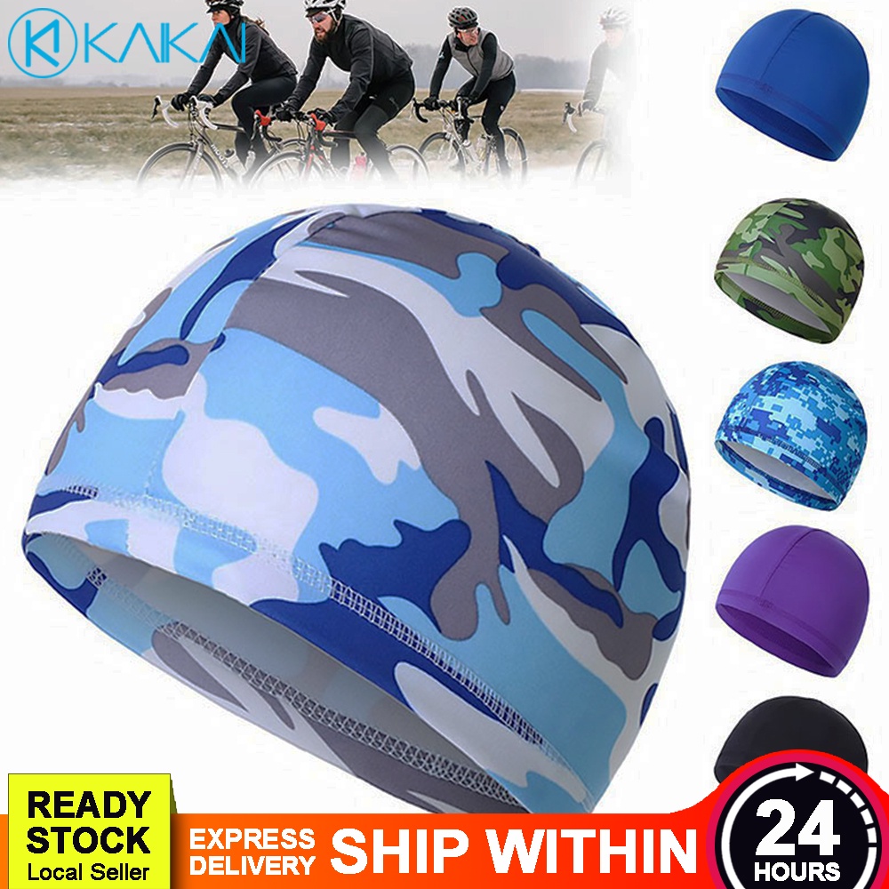 🔥 IMPOVERISHED 🔥 Sport Cycling Hat Outdoors Quick Drying Skull Scalp ...