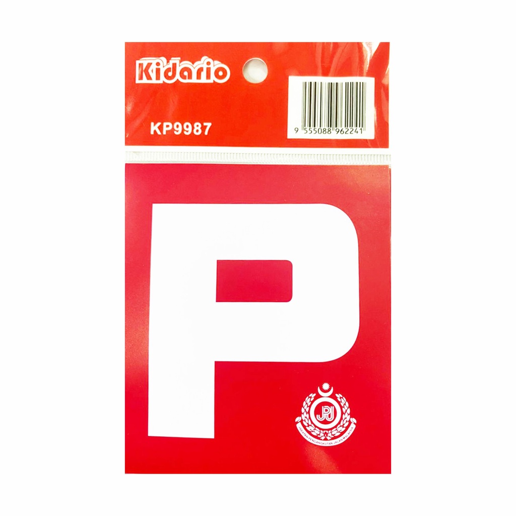 Kidario Motosikal | Motorcycle | Motor Motorbike Lesen Sticker P Lesen ...