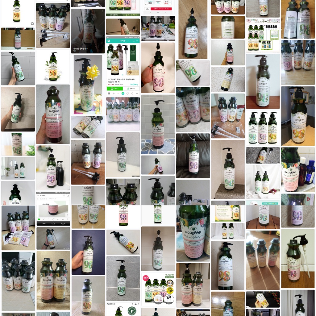 [Ecoglam] Scalp Cleansing Shampoo 1000ml /500ml GRAFEN /KUNDAL style ...