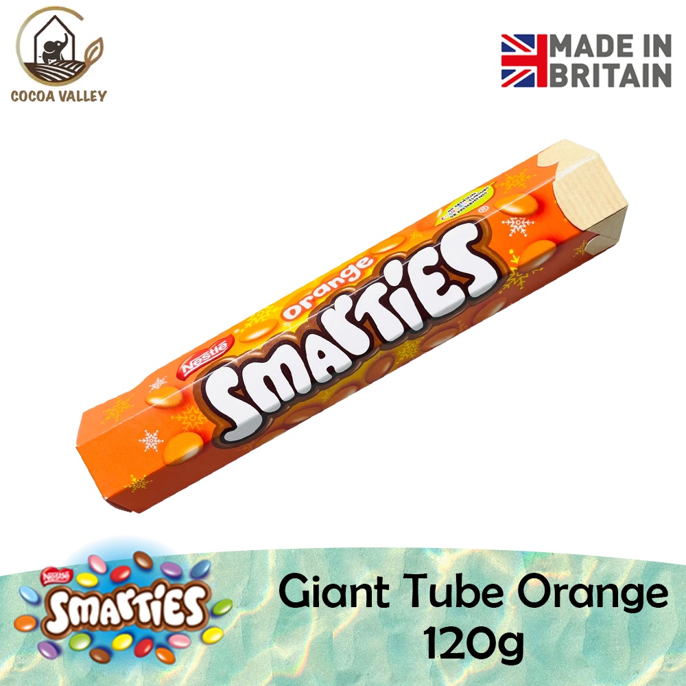 Nestle Smarties Giant Tube Orange 120g | Shopee Malaysia