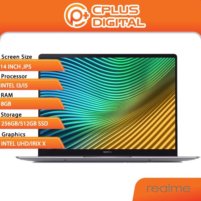 Realme Book Laptop i3/i5 2K Full Vision Display 11th Gen , 8GB RAM ...