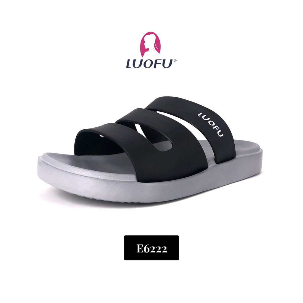 LUOFU Men's Grey EVA High Quality Anti-slip Slippers E6222 | Shopee ...