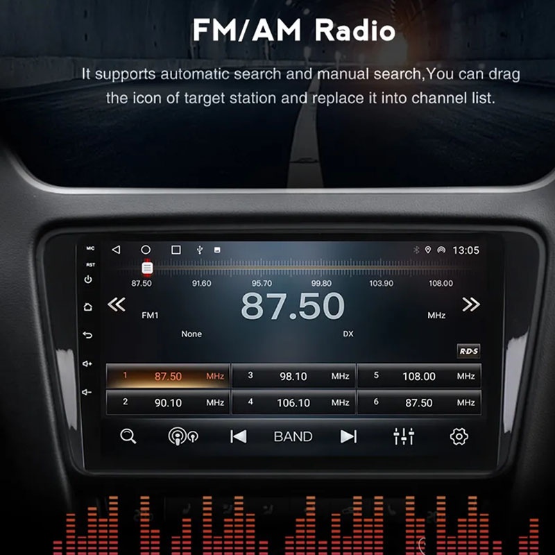 Evean TS10 7862 Chip Octa-Core 2Din Car Radio Android Player IPS Screen ...