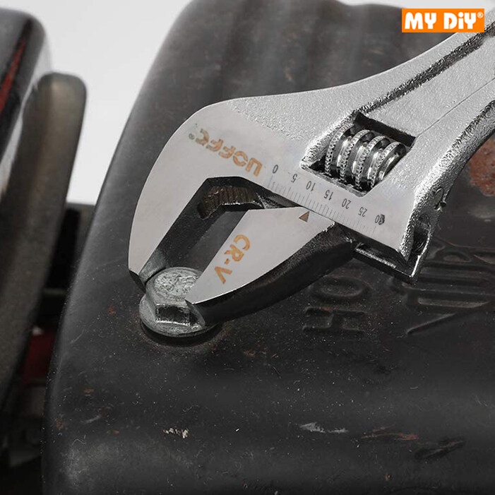 MYDIYHOMEDEPOT - UOFFC CRV ADJUSTABLE SPANNER WRENCH WITH SCALE TPR ...