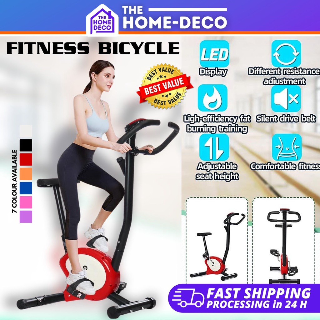Exercise Fitness Cardio Bicycle Household Cycling Gym Equipment Indoor ...