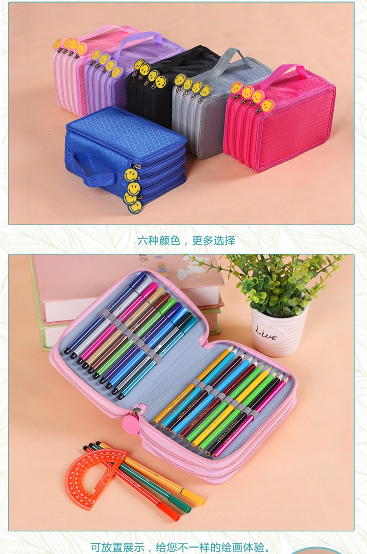 Multi-layer Super Large Pencil Case two-layer/three-layer/four-layer ...