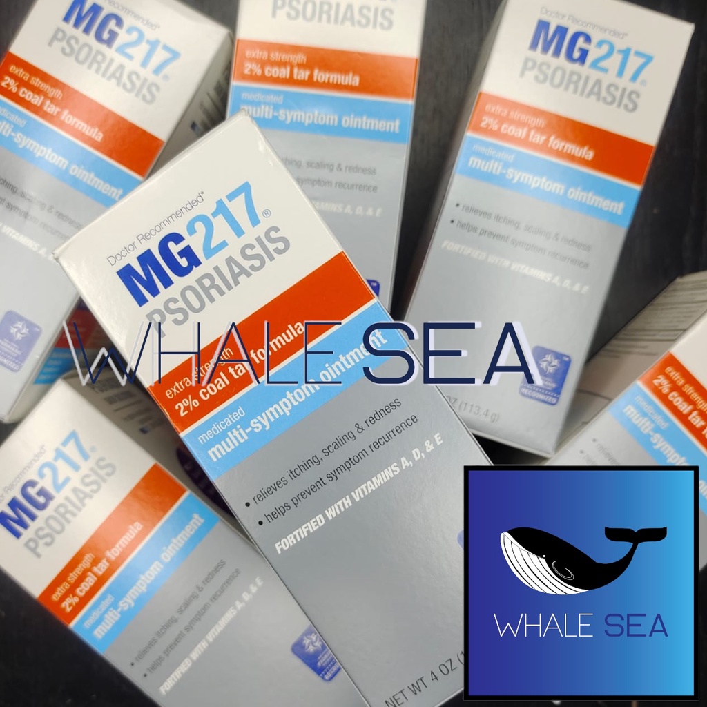 MG217 Psoriasis extra strength 2% coal tar formula multi-symptom ...