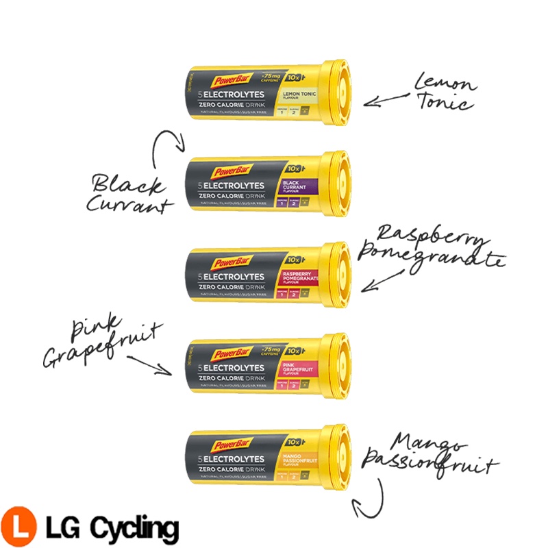 Powerbar 5 Electrolytes Sports Drink Effervescent Tablets 10 Tablets ...