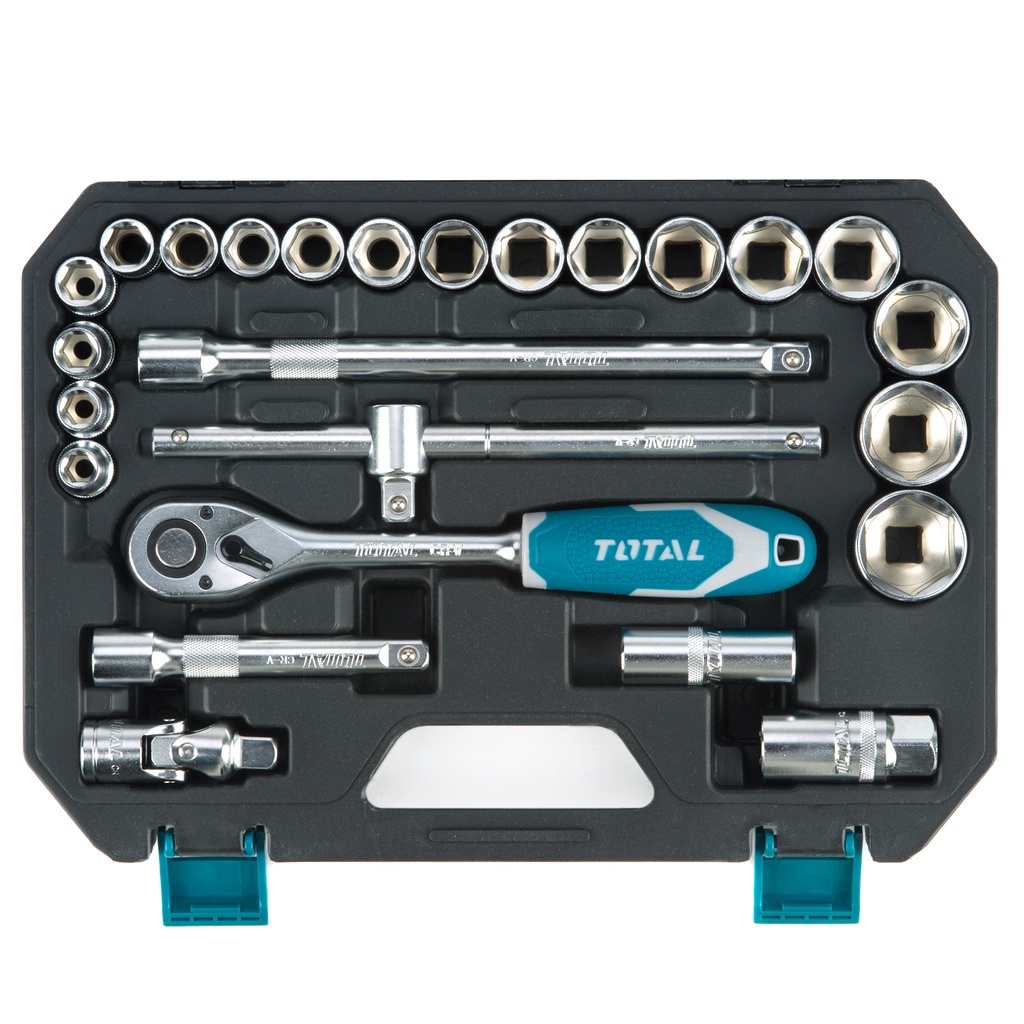 Total Mechanic Tools / Automotive Tools Set 1/2" (25 Pcs) THT121251 ...