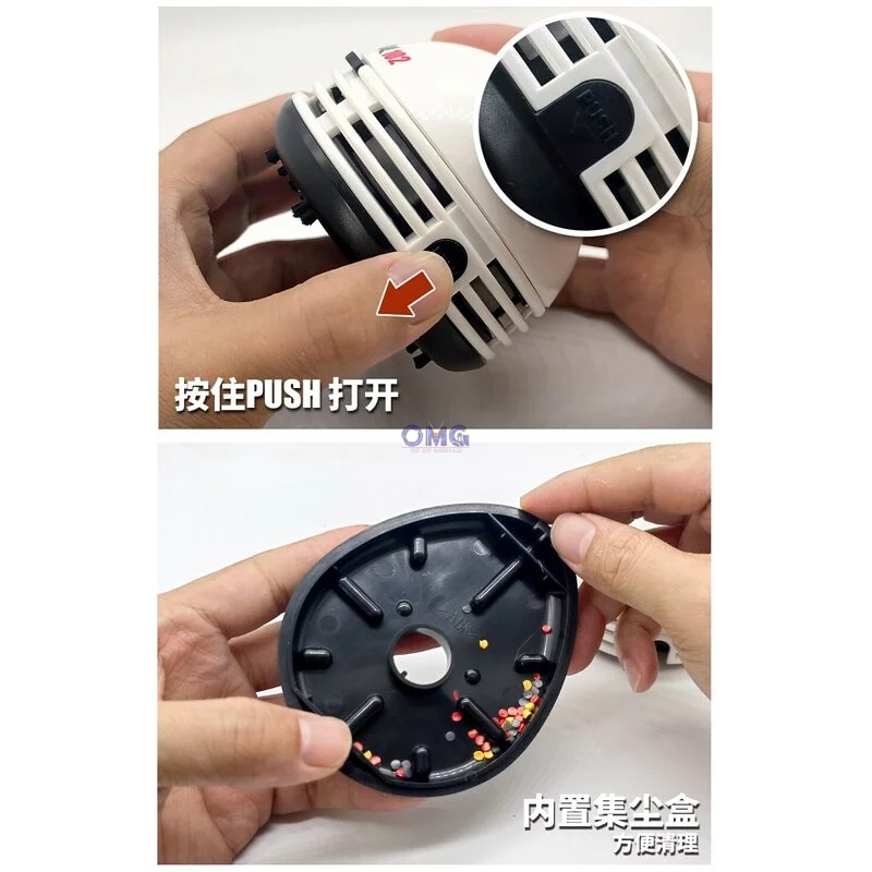 Moshi Dust Vacuum / Portable Mini Vacuum MS102 Dust Cleaning Battery ...