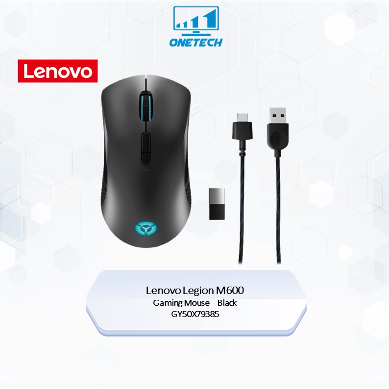 Lenovo Legion M600 GY50X79385 Black / GY51C96033 White Wireless Gaming ...