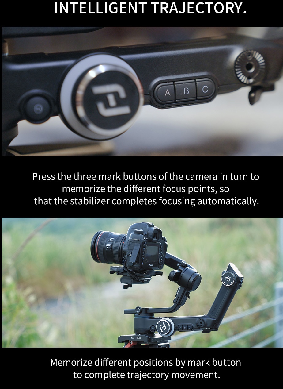 FeiyuTech SCORP Pro 3-Axis Gimbal Stabilizer for DSLR Mirrorless ...