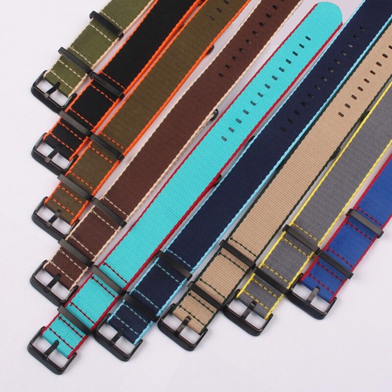 One Piece Nylon Watchband NATO ZULU Strap 20mm 22mm Generic Watch Band ...