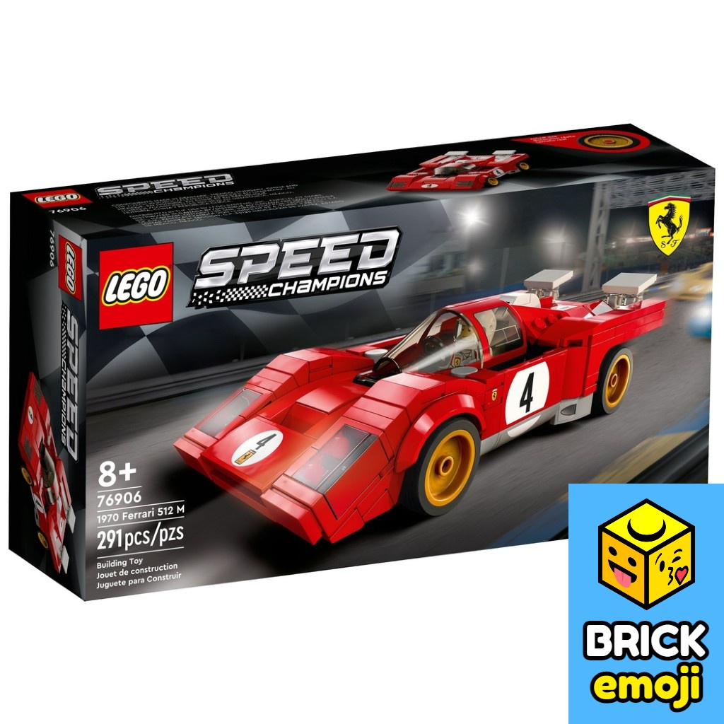 LEGO 76906 Speed Champions 1970 Ferrari 512 M | Shopee Malaysia