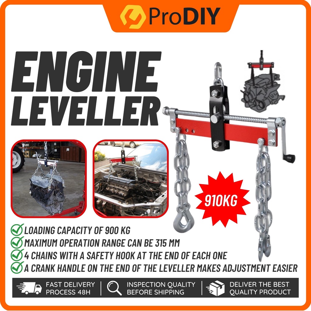 Automotive Engine Support Beam 910kg Engine Lifting Engine Bar with ...