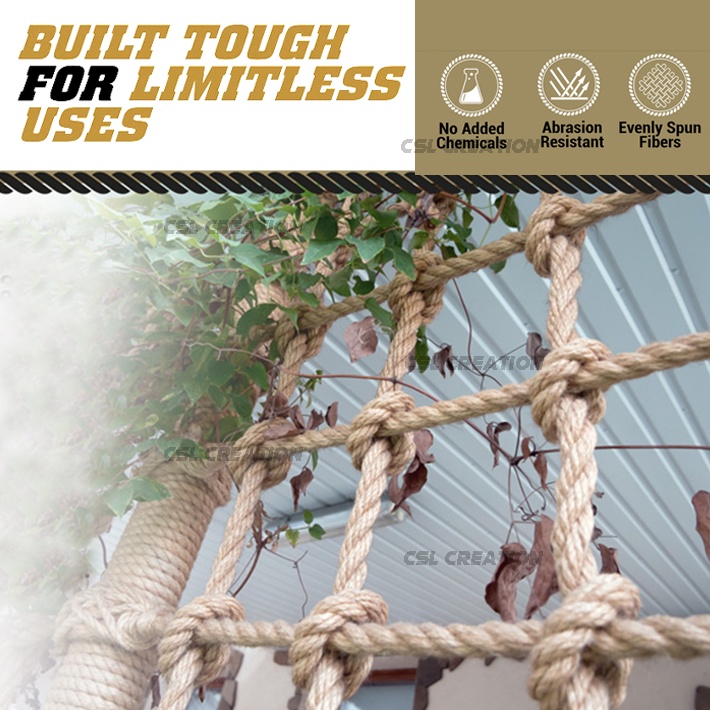 4MM 6MM 8MM 10MM Manila Rope Hemp Rope Tali Guni | Shopee Malaysia