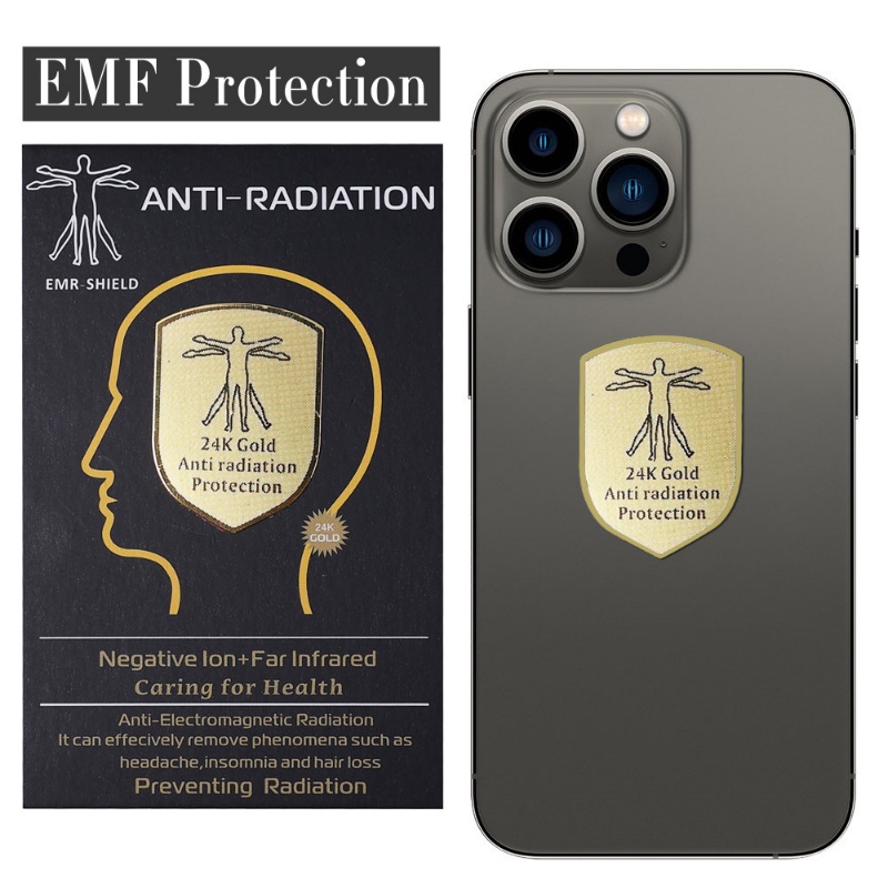 Radiation Blocker Shield-shaped Phone Stickers Computer Radiation ...