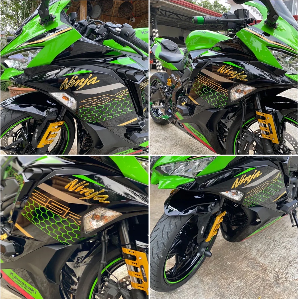 For Kawasaki Ninja H2 Z900 Z800 H2R Z125 Z250 Z300 Z400 Z650 Logo ...