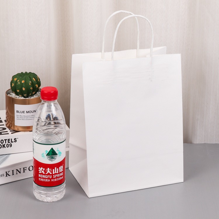Beg Hadiah Goodies Handle Warna Biasa Beg Kertas Kraft Paper Bag Plain ...