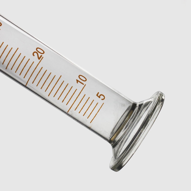 Glass Measuring Cylinder with Stopper 10/25/50/100/250/500/1000ml ...