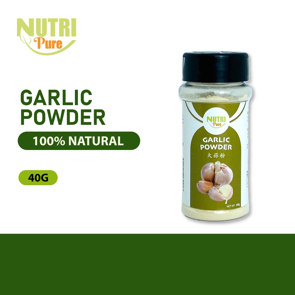 Nutri Pure Garlic Powder 40g | Serbuk Bawang Putih (Halal) | Shopee Malaysia