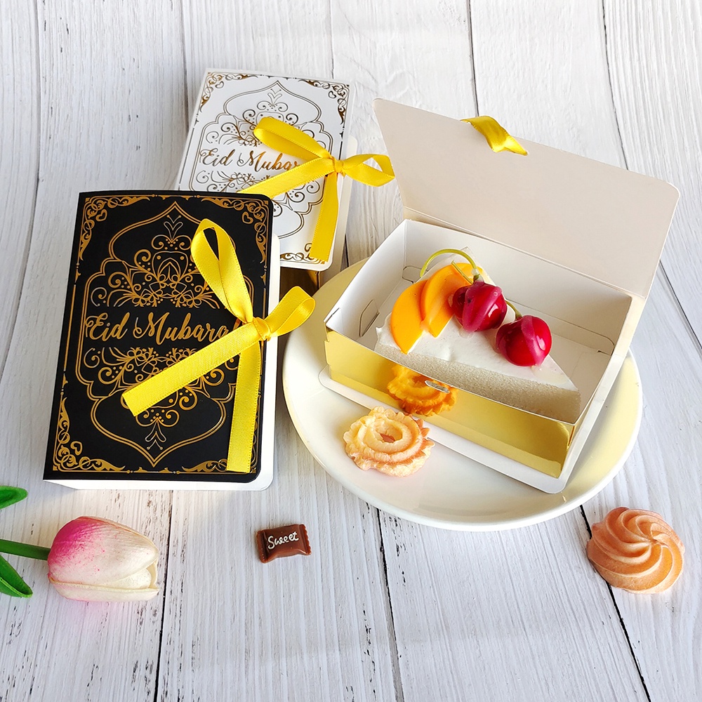 1/3/5pcs 2025 Eid Mubarak Hari Raya Gift Box Candy Cookie Boxes Ramadan ...