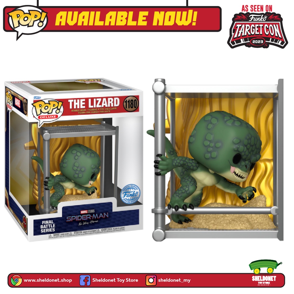 Funko Pop! Deluxe: Spider-Man: No Way Home FInal Battle - The Lizard ...