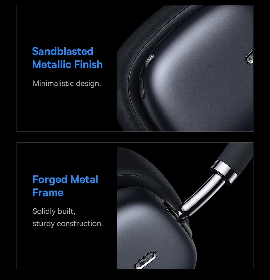 Baseus Bowie H2 ANC Bluetooth 5.2 Wireless Headphone | Shopee Malaysia