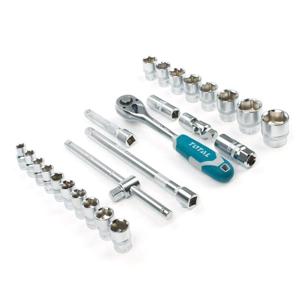 Total Mechanic Tools / Automotive Tools Set 1/2" (25 Pcs) THT121251 ...