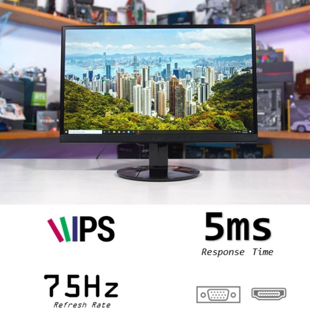 Acer E271 27-Inch Basic E1 Full HD Monitor (UM.HE1SM.003) | Shopee Malaysia