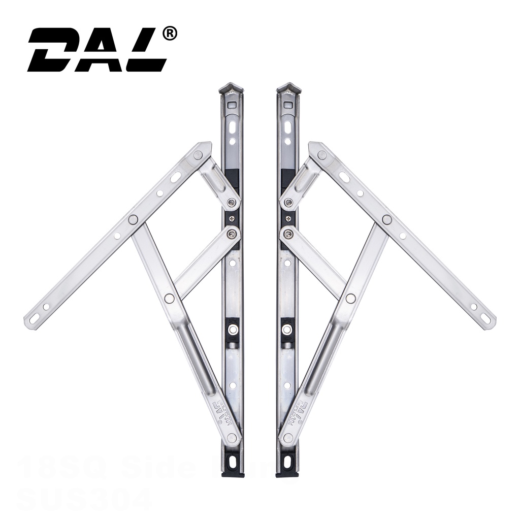 DAL 18SG Side Hung Square Groove Friction Stay SUS305 (Pair) | Shopee ...