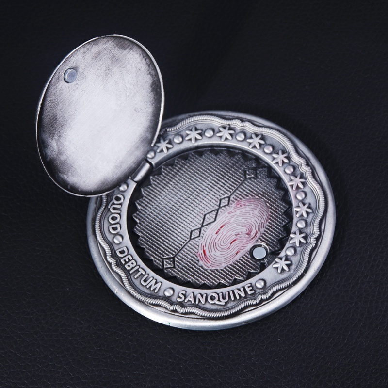 Movie John Wick Blood Oath Marker Coin Keychain Luxury Metal Prop ...