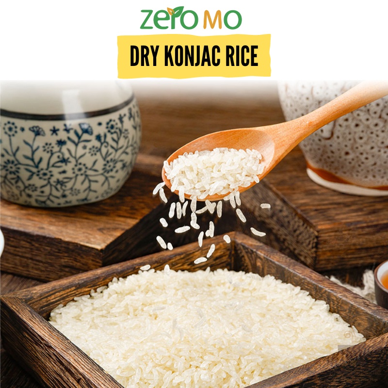 KetoZero Mo Dry Konjac Rice Healthy Halal Food Instant Rice Replacement ...