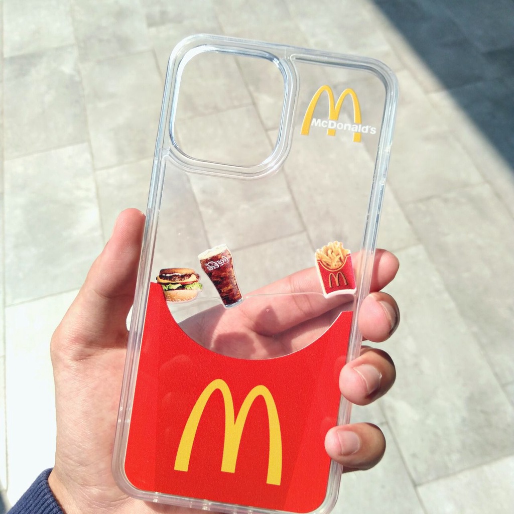 MOJOSKINS MCD Liquid Phone Case Premium Mcd Clear iP Phone Case for iP ...