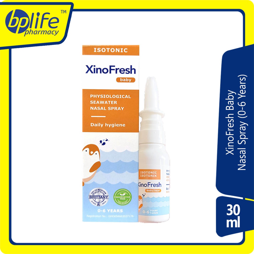 XinoFresh Baby Nasal Spray (0-6 Years) 30ml | Shopee Malaysia