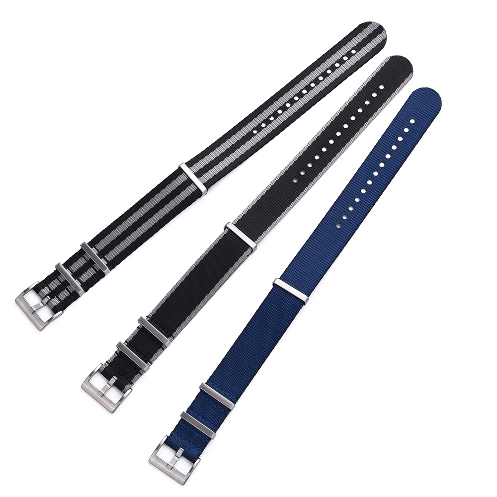 Premium Quality Nylon Strap 20mm 22mm Seatbelt Braided Nylon Watch Band ...