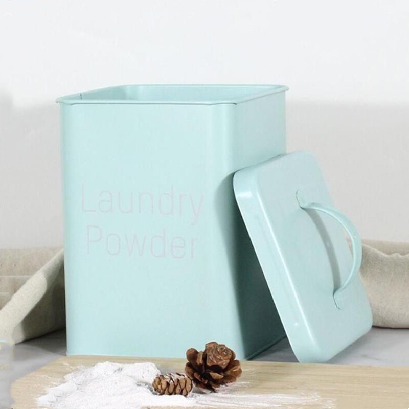 【i.Rumah】Detergent storage box with lid and scoop Multipurpose Washing ...
