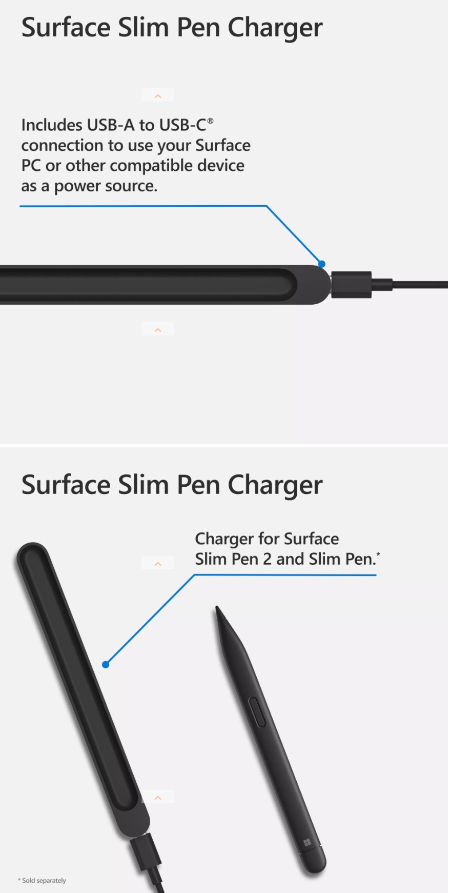 Microsoft Surface Slim Pen Charger Black - 8X2-00010 | Shopee Malaysia