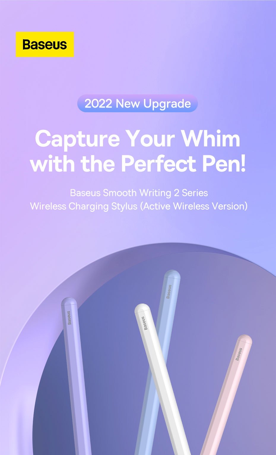 Baseus Stylus Pen For Apple Pencil 2 with Wireless Charging for ...