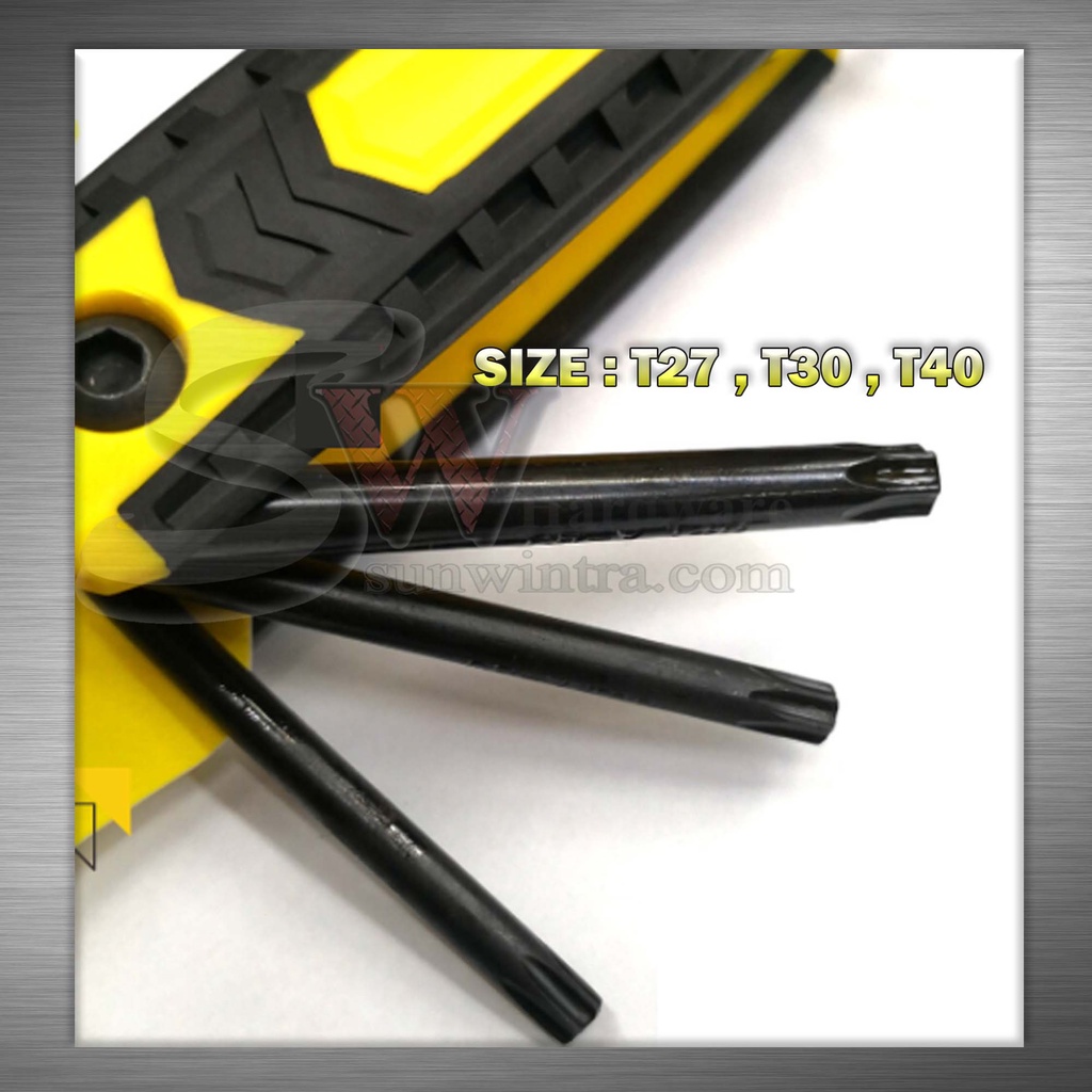 SW HARDWARE Arrow 8 PCS Folding Hex Key Set (TORX) - AHK3077 | Shopee ...