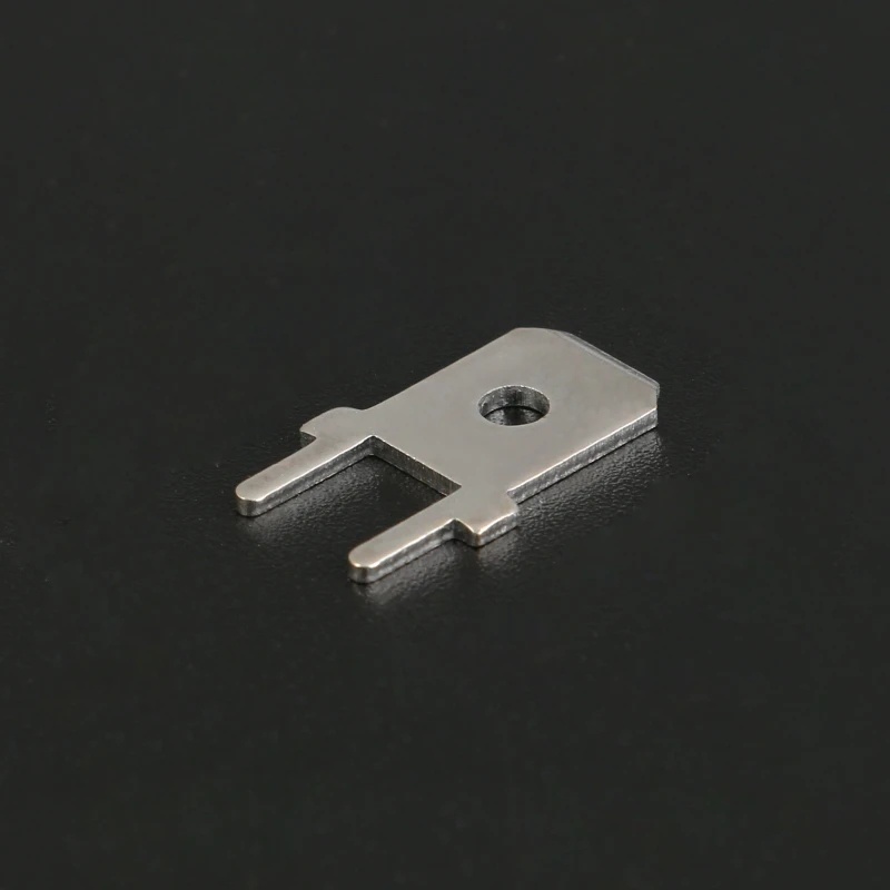50pcs 2.8/4.8/6.3MM Inserts Plug male Terminal PCB Solder lug thickness ...