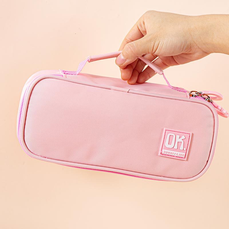 Pencil Case with Lock Large Storage Box School 4 Compartments 100 ...