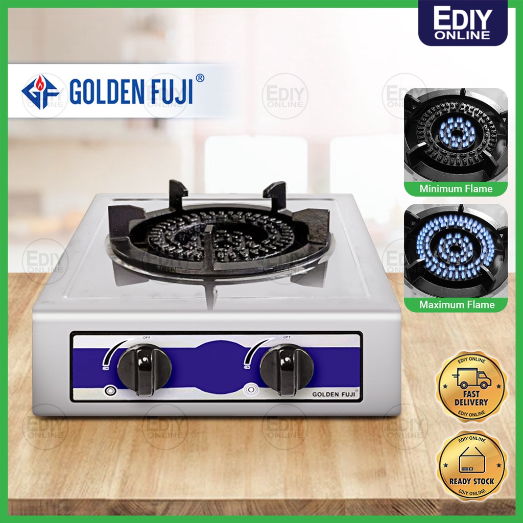 Golden Fuji GF-16K Heavy Duty Commercial Single Gas Cooker Stove Dapur ...