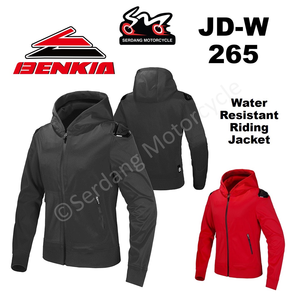 BENKIA JD-W265 Women Riding Jacket Motorcycle Hoodie Jaket Rider ...