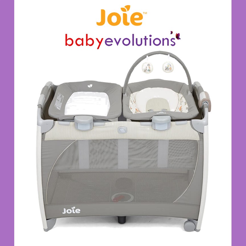 Joie Excursion Change & Bounce Playpen | Shopee Malaysia
