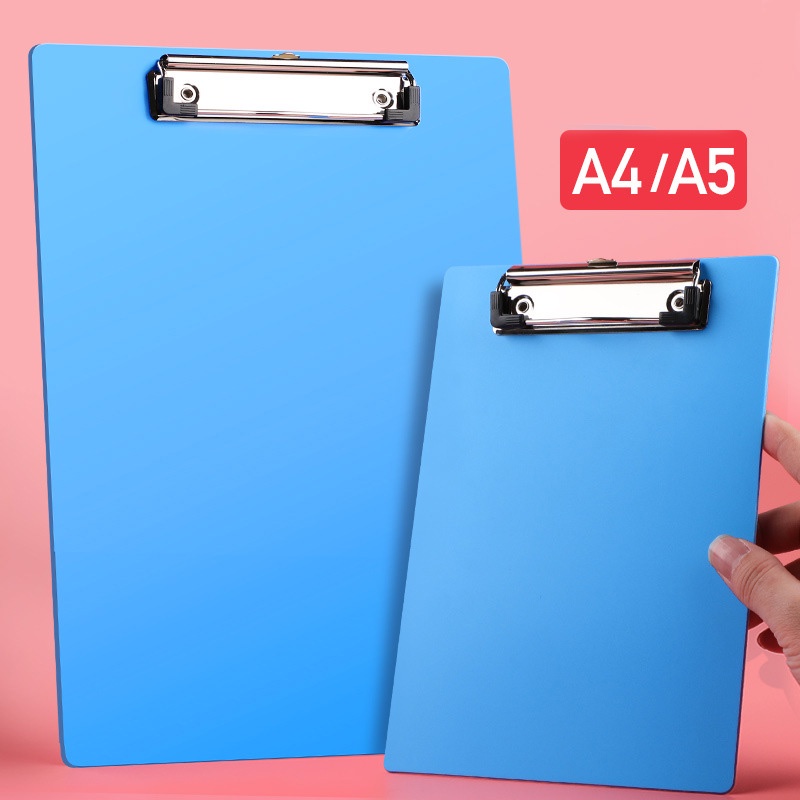 Thickened A4/A5 Plate Folder File Clipboard Writing Pad Menu Bill ...