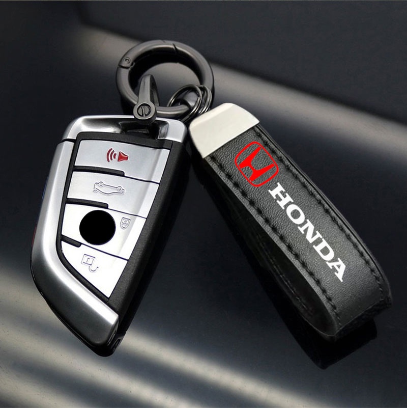 Honda Car Keychain High Grade Leather High Quality Key Chain For Mugen ...