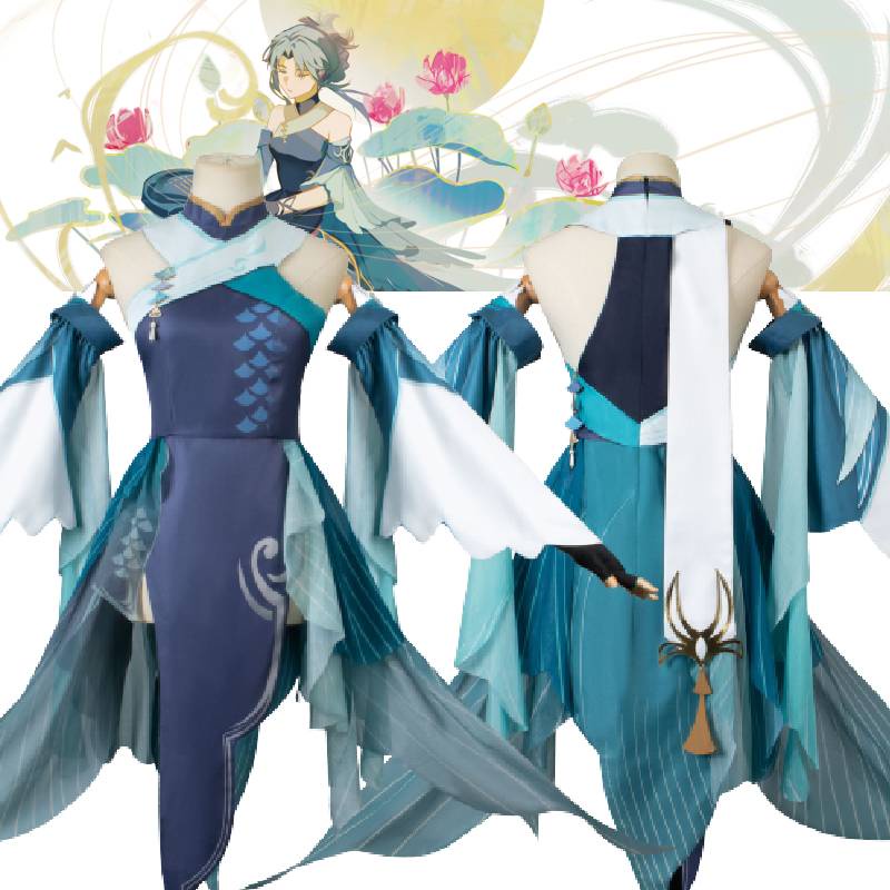 Cosplay Genshin Impact Costume Unleash The Power Of The Elements Lumiya ...