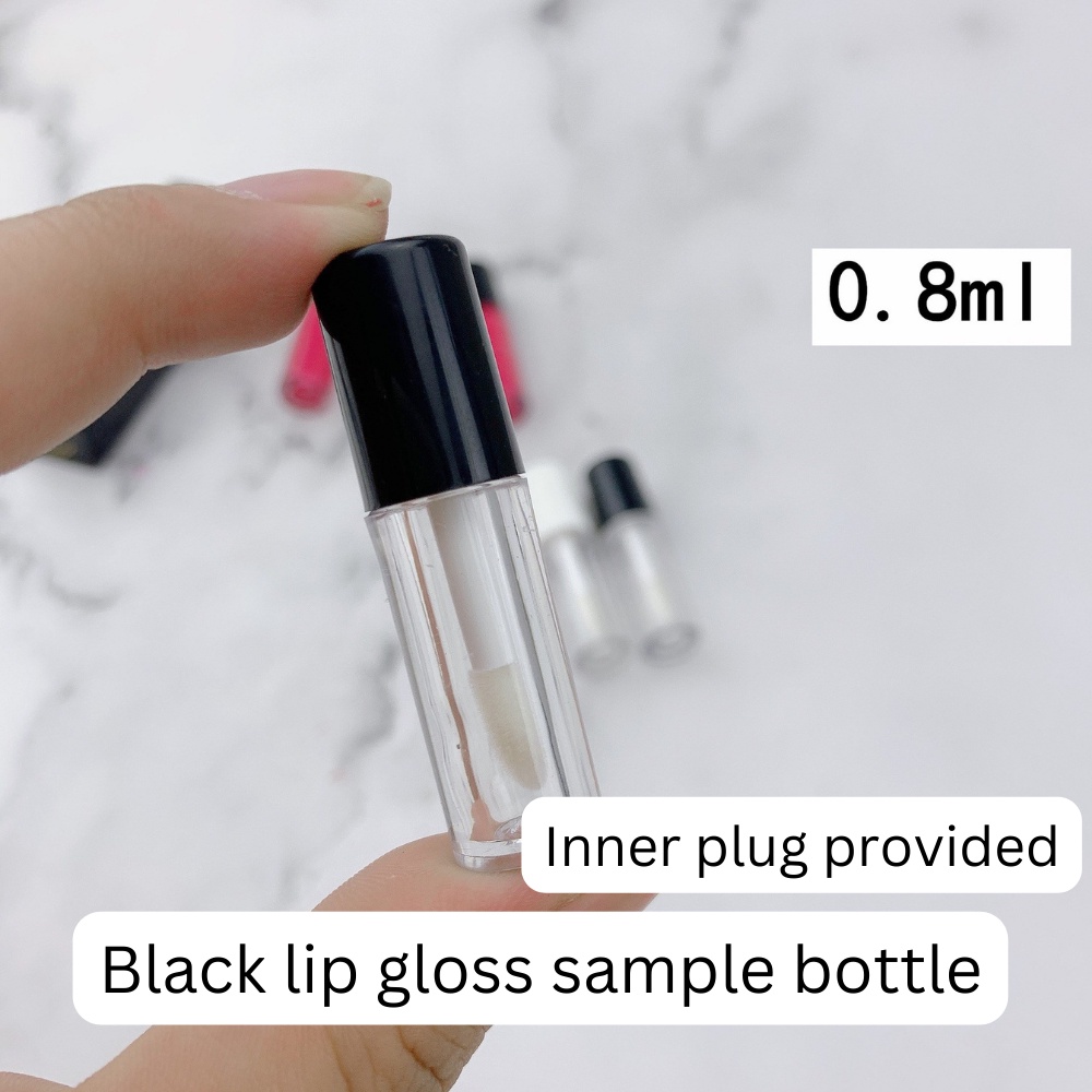BH Refillable DIY Empty Transparent Lipgloss Tube Easy Travel Non Toxic ...